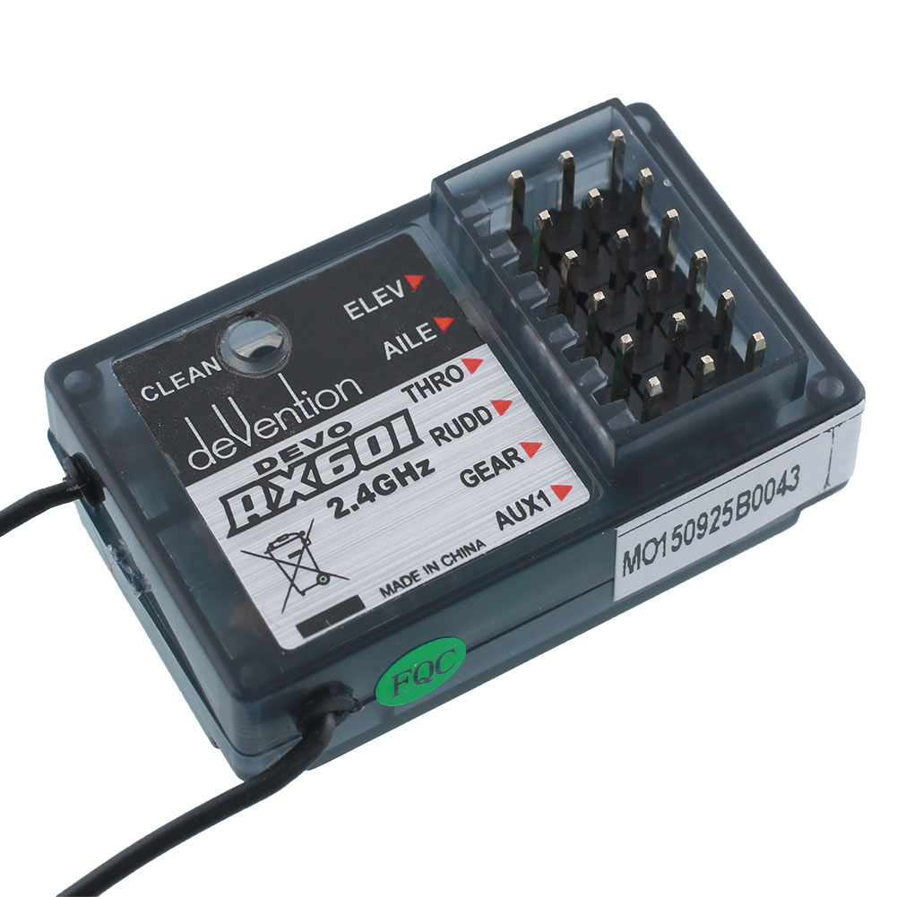 Walkera RX601 6CH 2.4G RX-601 Empfänger für DEVO 6 7 8 10 12 ...